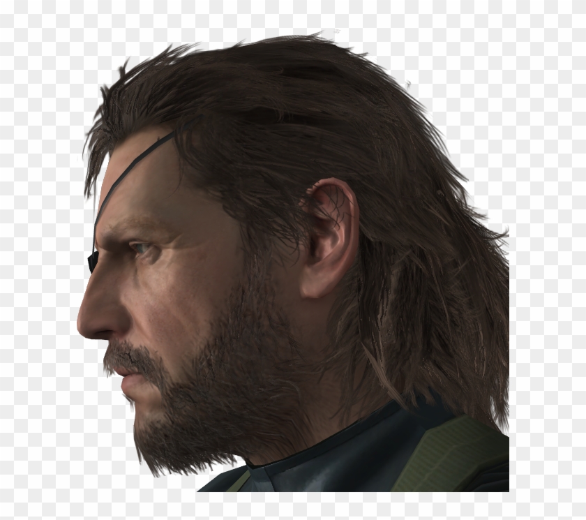 Posted Image - Big Boss Mgs Hair, HD Png Download - 700x700(#4455789 ...
