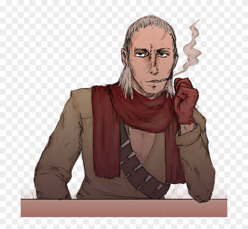 Inspired By Ocelot From Mgsv - Illustration, HD Png Download - 700x704 ...