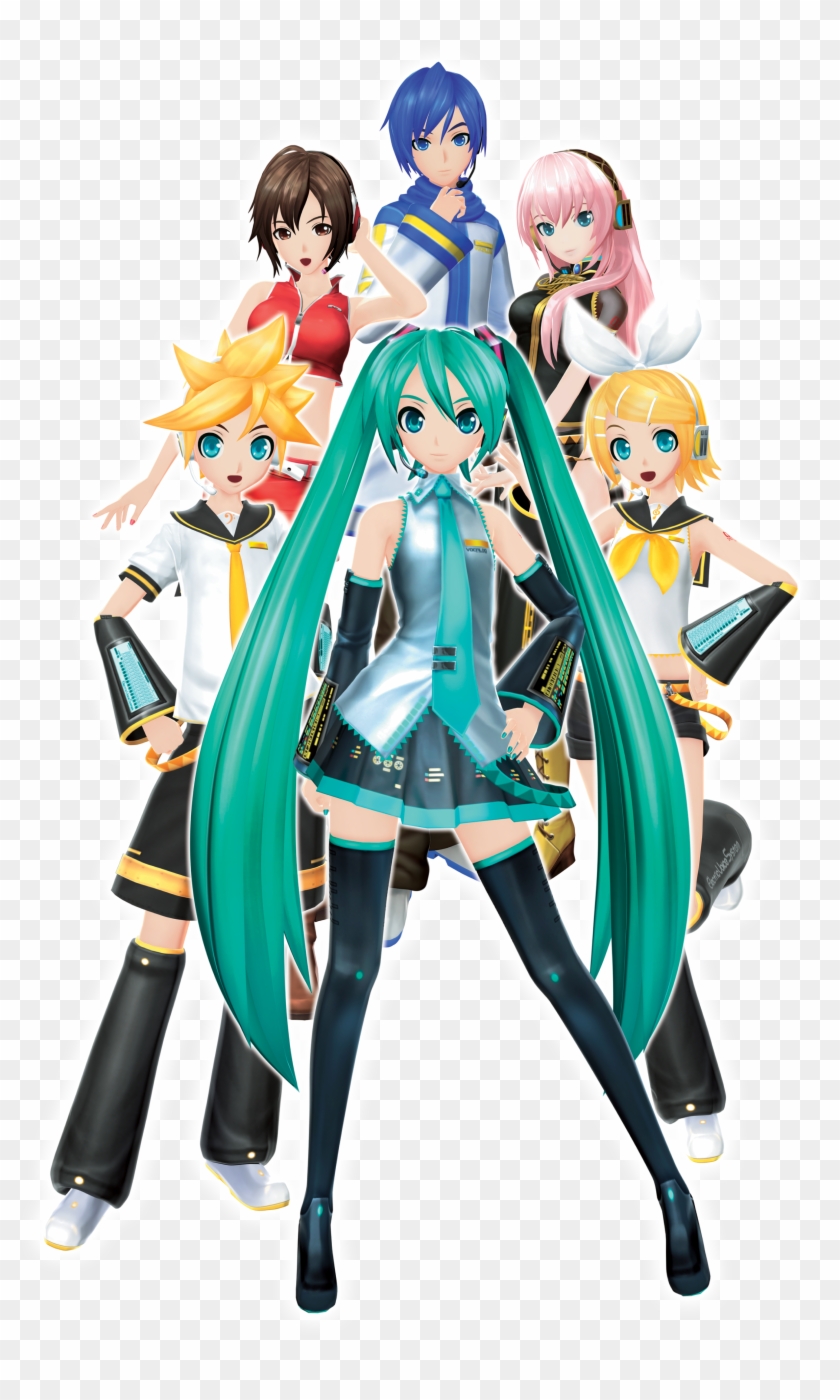 Download Png - Miku Rin Len Luka Kaito Meiko Png, Transparent Png - 3927x5374(#4458917) - PngFind