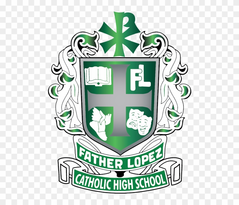 Father Lopez Catholic High School Logo, HD Png Download - 504x640 ...