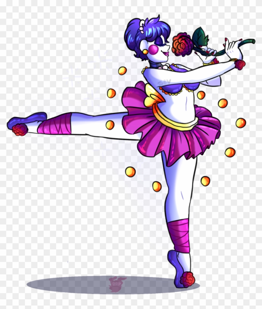 Beautiful 19 Ballora Drawing Pixel Art Huge Freebie - Cartoon, HD Png ...