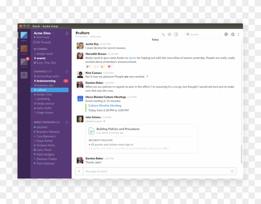 Slack Instant Messaging App For Linux - Encrypt Slack, HD Png Download ...