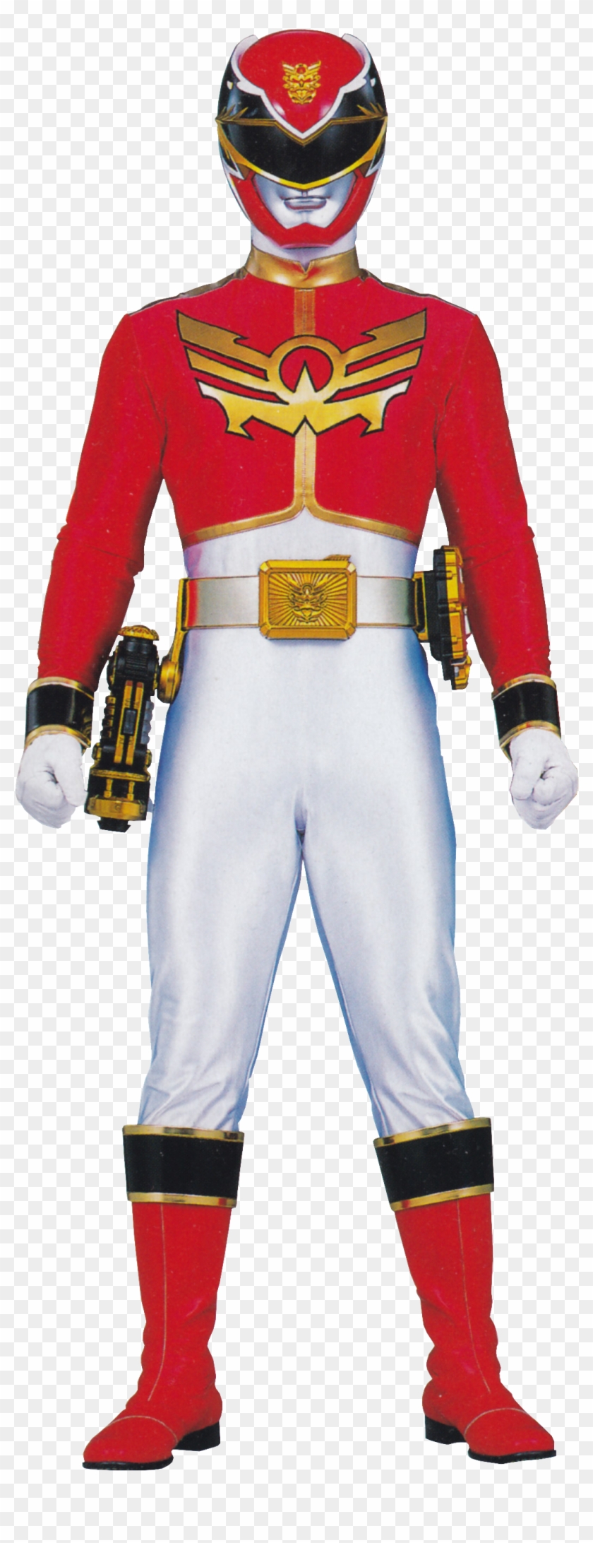 Megaforce Red - Power Ranger Megaforce Black Ranger, HD Png Download ...