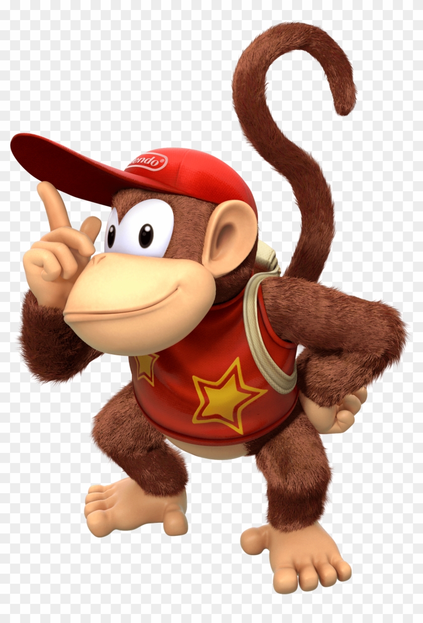 Diddy Kong In Donkey Kong Country, HD Png Download - 1662x2371(#450901 ...