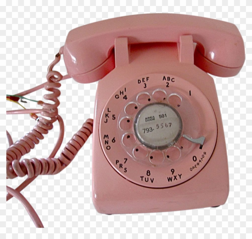 Rotary Dial Phone Png - Pink Rotary Phone Png, Transparent Png ...