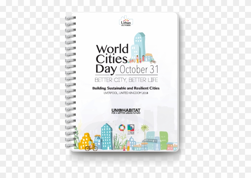 Wcdnotepad-01 - World City Day 2018 Logo, HD Png Download - 542x603 ...