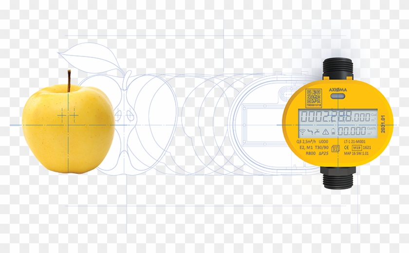 Axioma Smart Water Meters - Axioma Ultrasonic Water Meter, HD Png ...