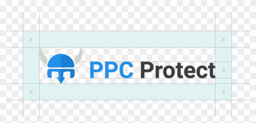 Ppc Protect Logo Spacing - Graphic Design, HD Png Download - 858x373 ...