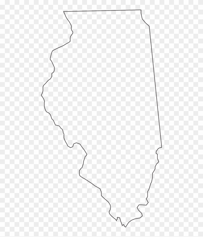 Vector - Illinois Outline Clip Art, HD Png Download - 500x902(#4504585 ...