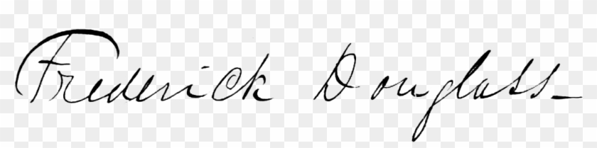 File - - Frederick Douglass Signature Transparent, HD Png Download ...