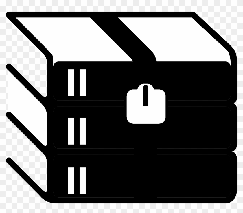 Winrar Logo Black And White, HD Png Download - 2400x1988(#4519460 ...