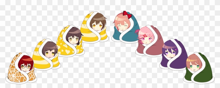 Ddlc - Cartoon, HD Png Download - 1280x720(#4523845) - PngFind