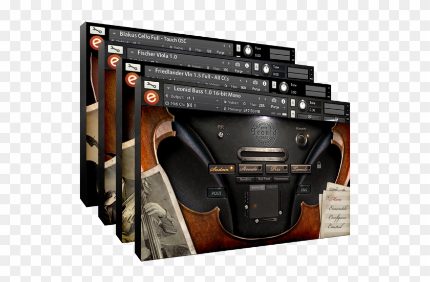 Blakus Cello Vs - Embertone Leonid Bass, HD Png Download - 600x543 ...