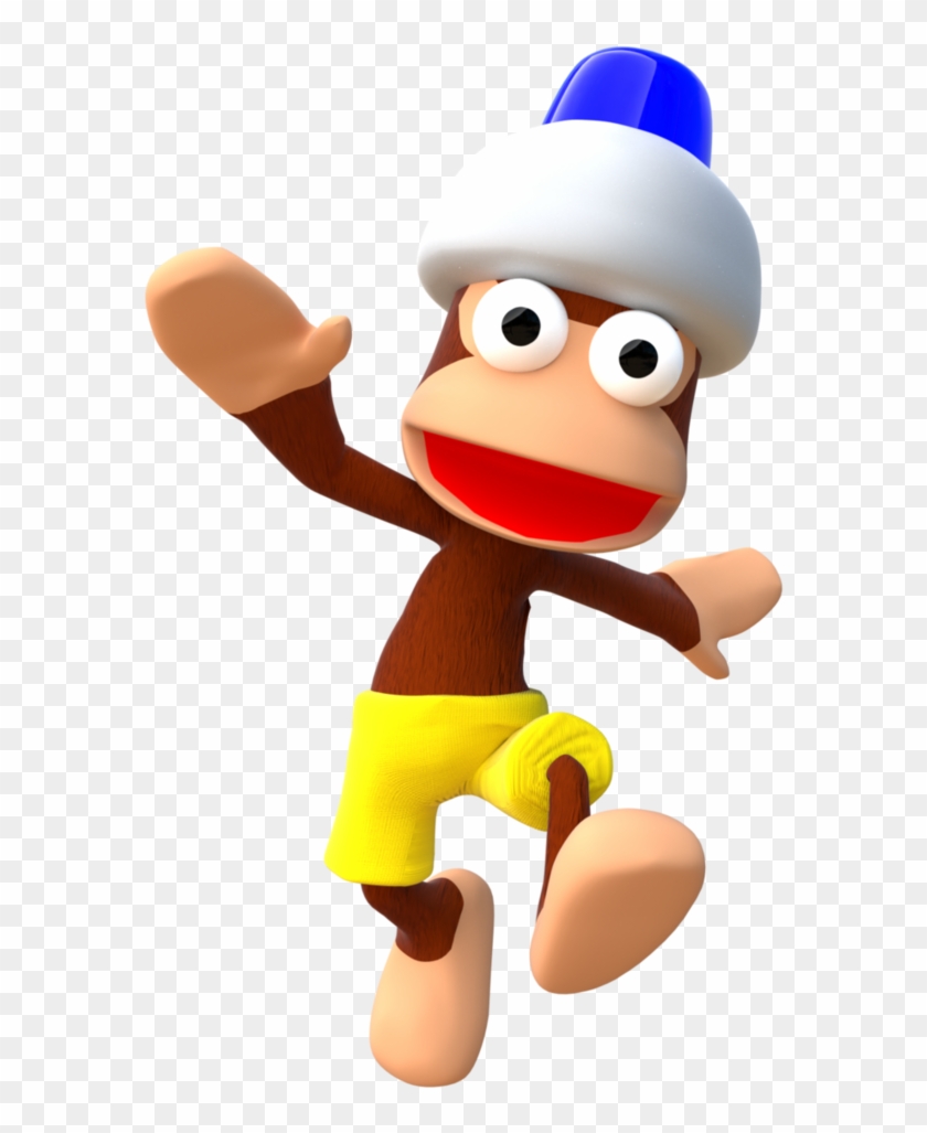 Ape Escape Pipo Monkey, HD Png Download - 597x960(#4527793) - PngFind