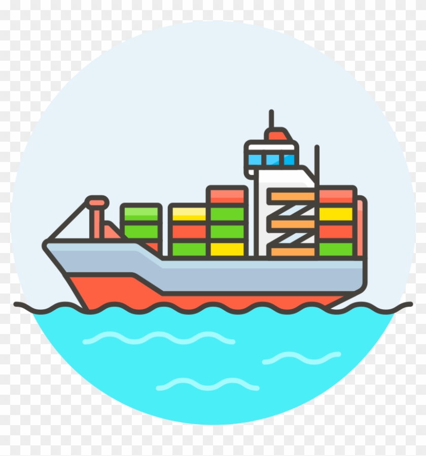 Download Svg Download Png - Container Ship, Transparent Png - 1024x1024 ...