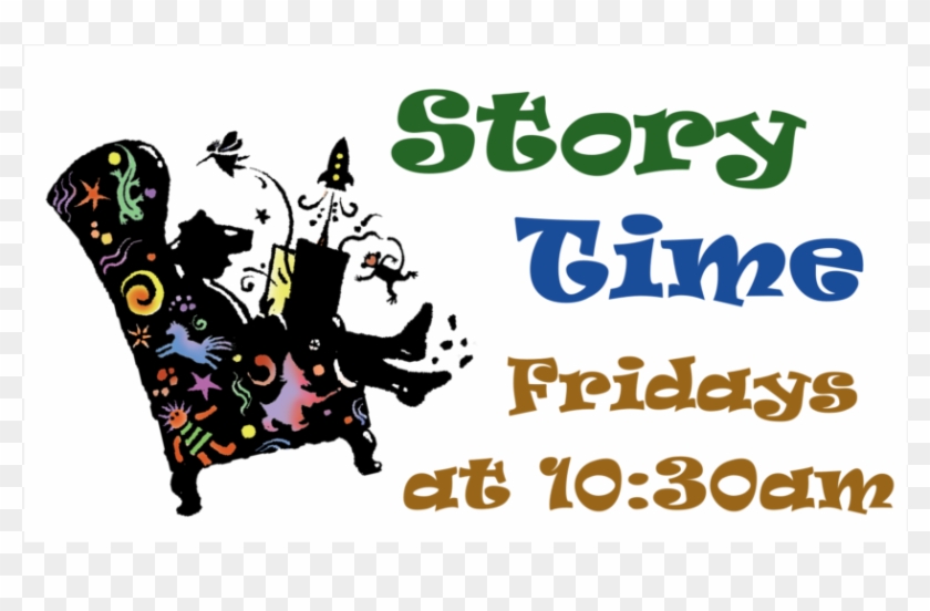 Story Time Every Friday - Graphic Design, HD Png Download - 1024x575 ...