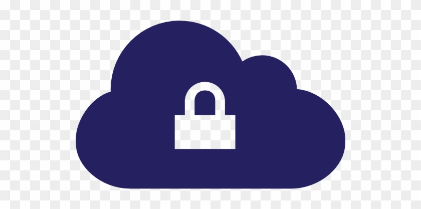 Cloud With Lock Logo, HD Png Download - 600x598(#4560424) - PngFind
