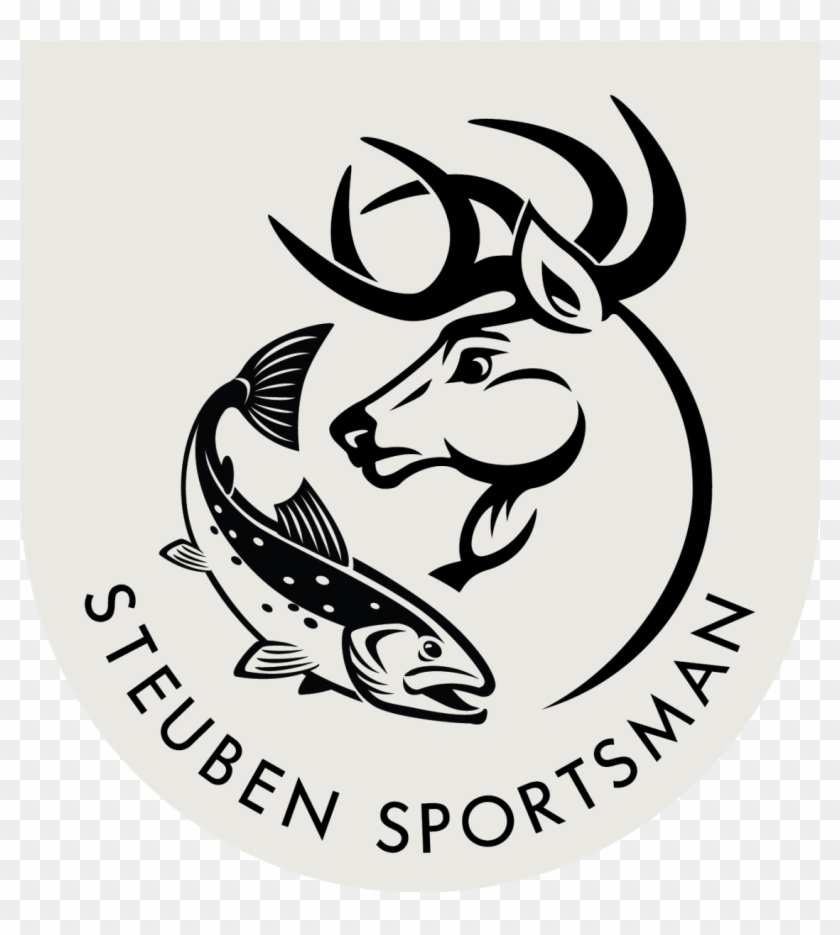 Steuben Sportsman Logo - Hunting And Fishing, HD Png Download ...
