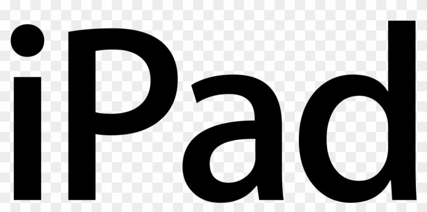 Ipad Wordmarksvg Wikimedia Commons - Ipad Logo, HD Png Download - 1280x597(#4572486) - PngFind