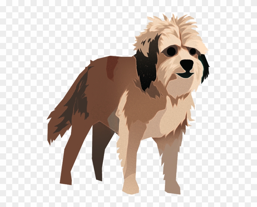 Cartoon Benji Dog, HD Png Download - 800x600(#4573210) - PngFind