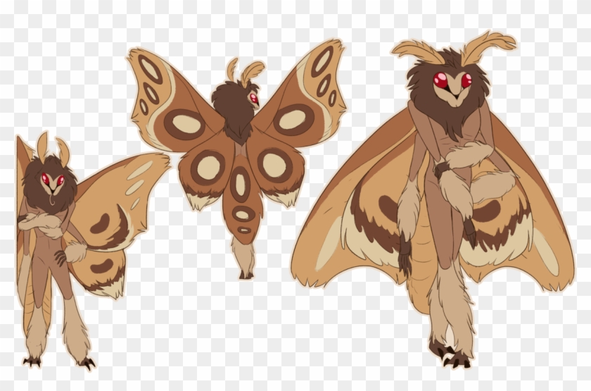 Finally Cleaned Up My Mothman Design - Cartoon, HD Png Download ...