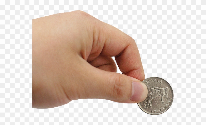 Gesture Transprent Png - Hand Holding Coin Png, Transparent Png ...