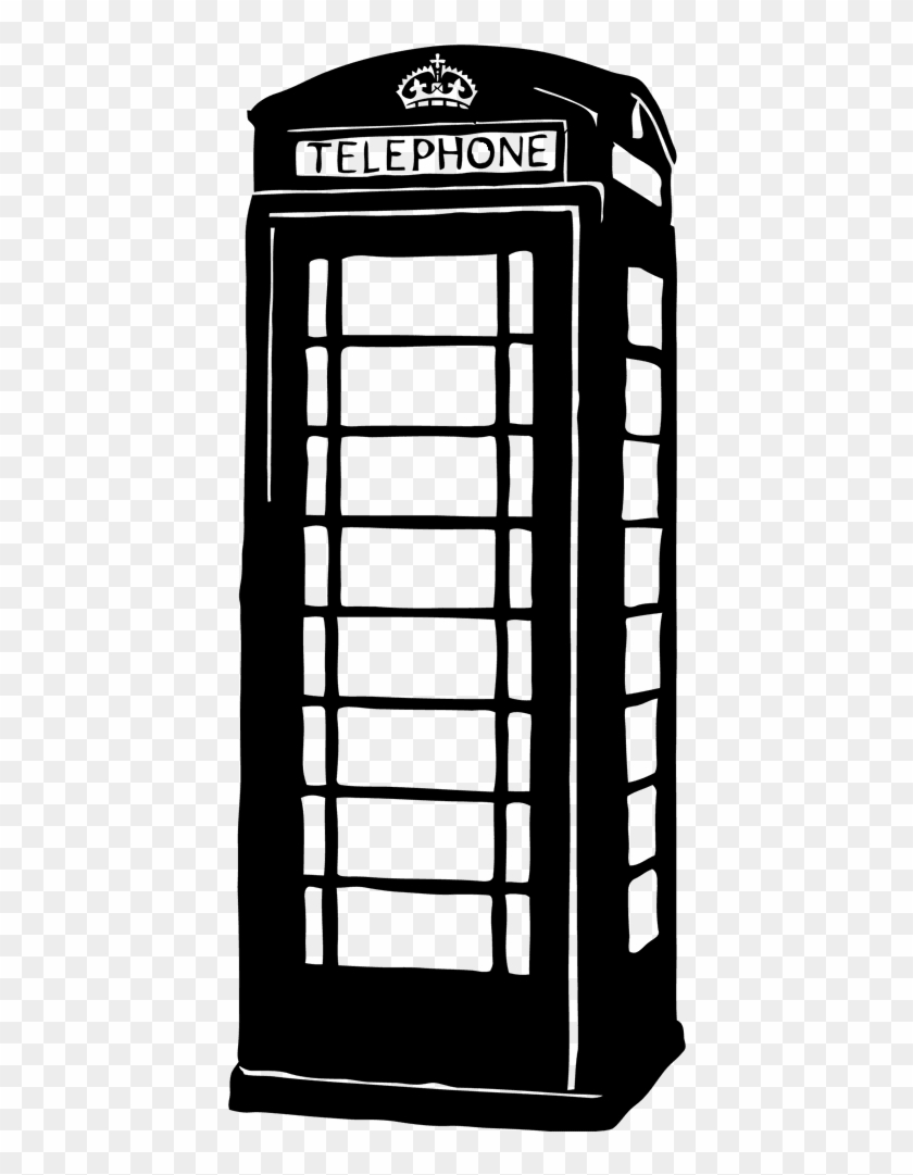 Phone Booth - London Phone Booth Vector, HD Png Download - 1000x1000 ...
