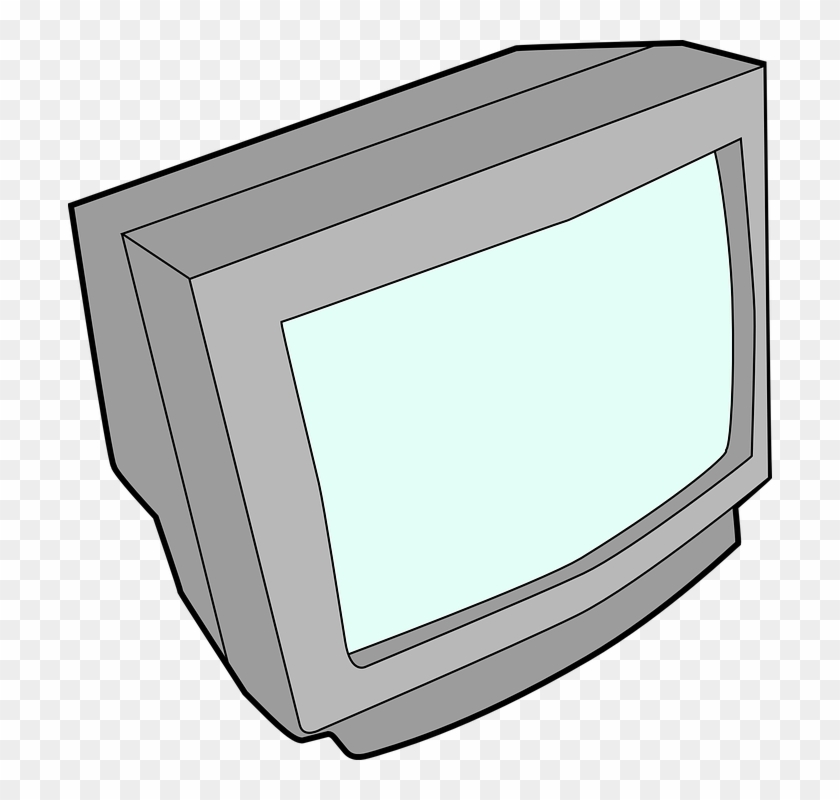 Crt Monitor Monitor Screen Display Pc Retro - Crt Monitor, HD Png ...