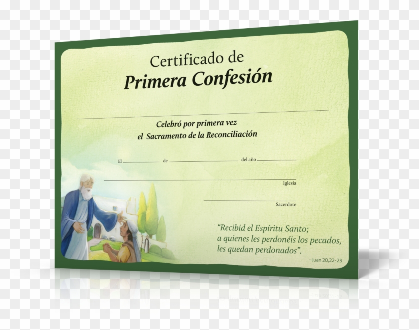 Certificado De Primera Comunion