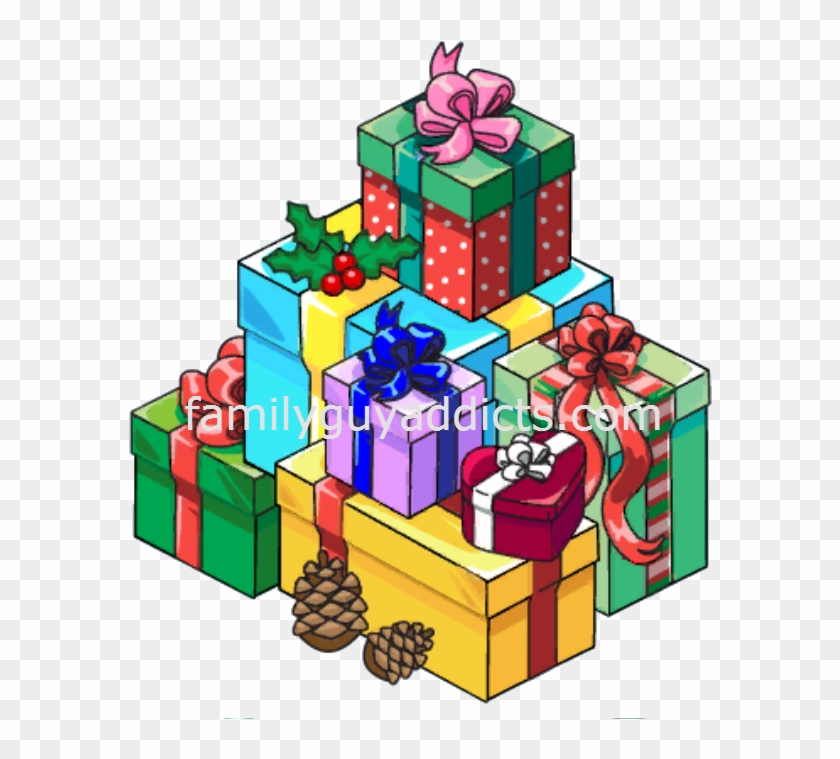 Pile Of Presents, HD Png Download - 635x696(#4596270) - PngFind