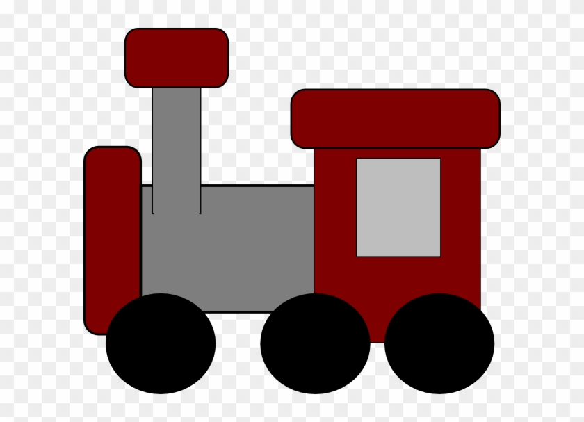 Red Train Clip Art, HD Png Download - 600x527(#4596357) - PngFind