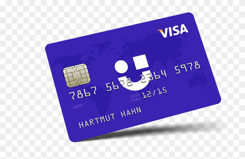 Userlane Credit Card Visa Card Userlane Purple Creditcard - Graphic ...