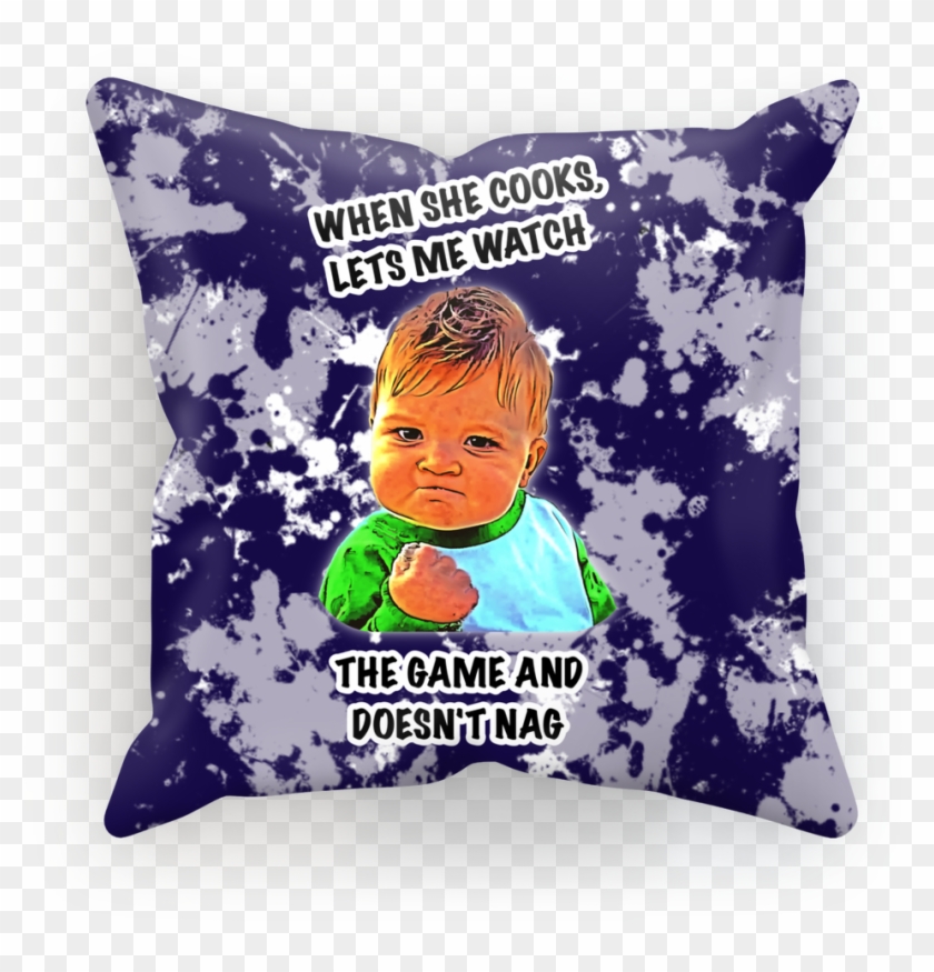 Game Day Meme Sublimation Cushion Cover - Cushion, HD Png Download ...