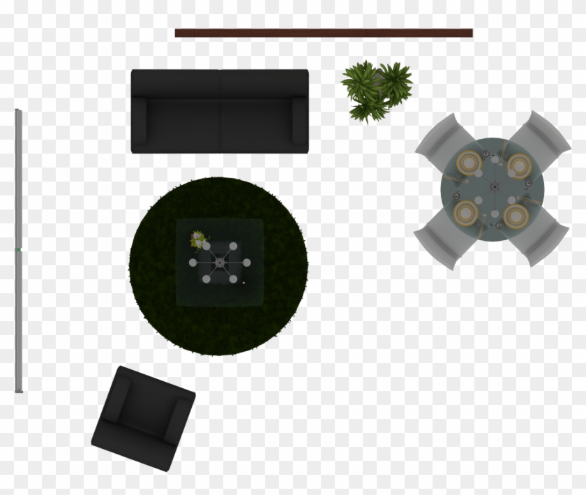 Muebles Milano 2 - Mobiliario En Planta Png, Transparent Png ...