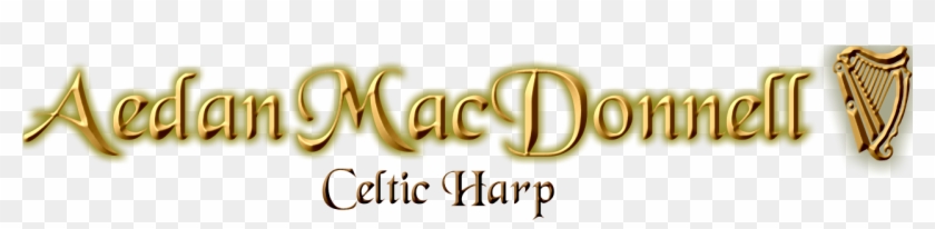 History Of The Celtic Harp - Calligraphy, HD Png Download - 1277x312 ...