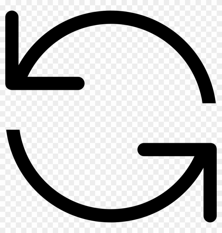 Two Circular Counterclockwise Rotating Arrows Symbol - Simbolo De Ao ... Two Circular Counterclockwise Rotating Arrows Symbol - Simbolo De Ao ...