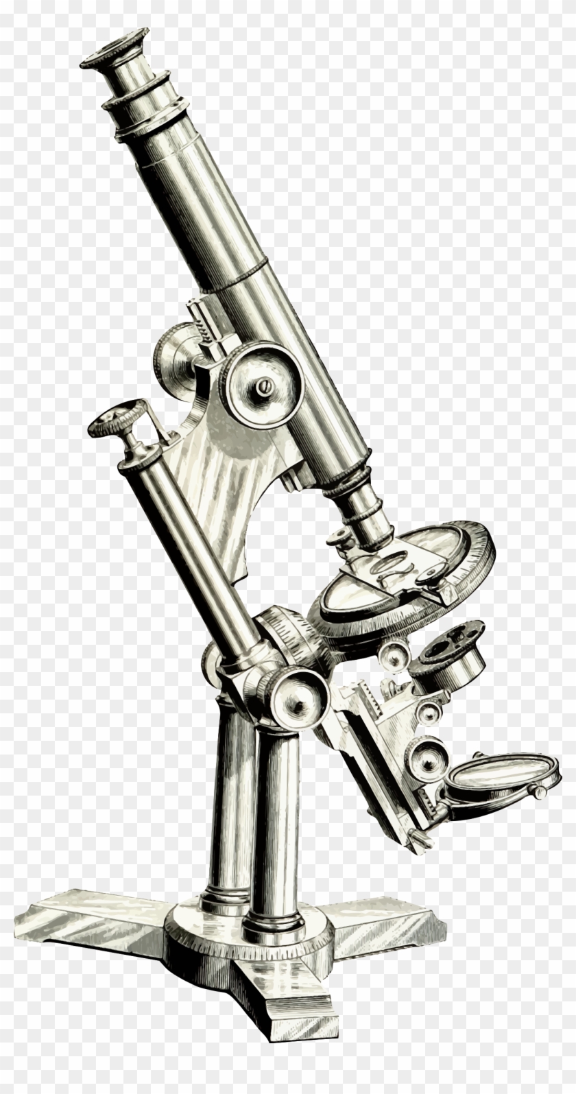 This Free Icons Png Design Of Microscope - Old Microscope, Transparent ...