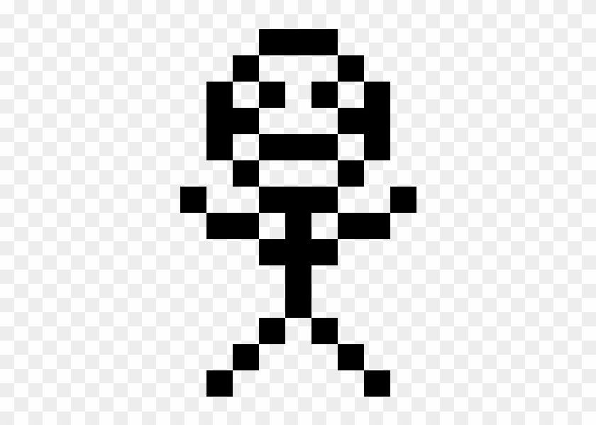 Invisible Man Origins - Pixel Art Stick Man, HD Png Download ...