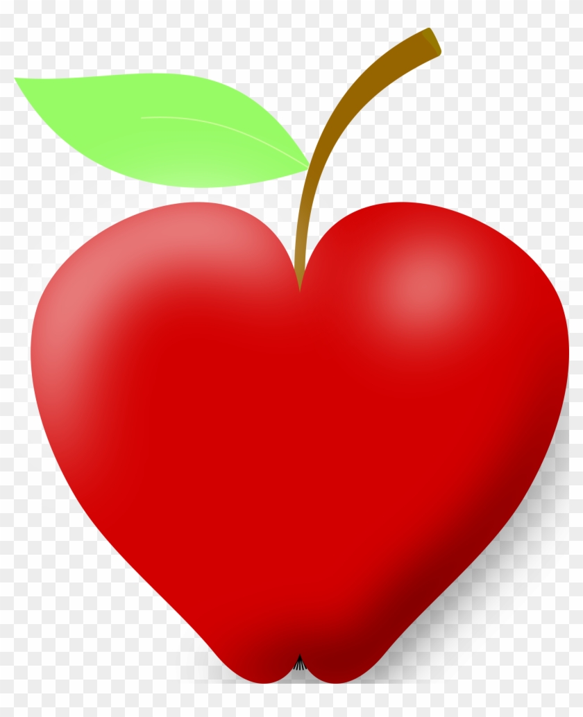 Apple Clipart Apple Shape, HD Png Download - 2028x2400(#4652040) - PngFind