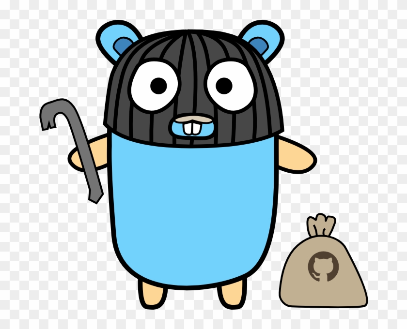 Say Hello To Gitrob Gopher Mascot Golang Gopher Hd Png Download 680x6004652097 Pngfind