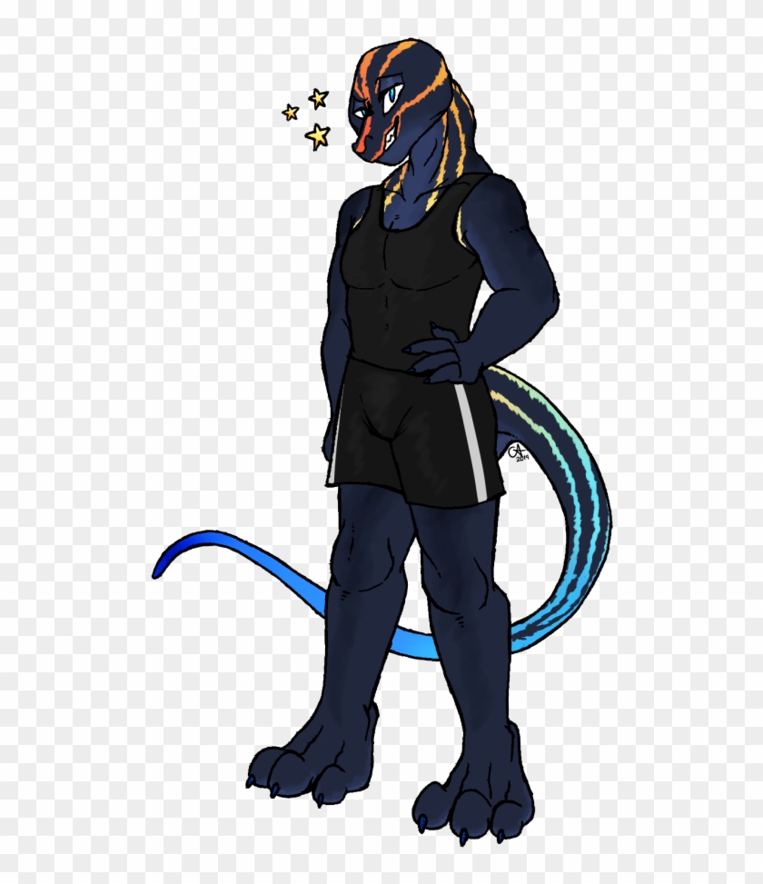 A Slinky Skink - Illustration, HD Png Download - 517x900(#4679591 ...