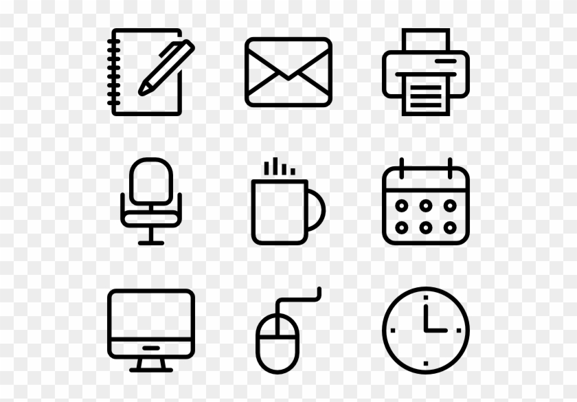 Office Icons - Decor Icon Transparent Background, HD Png Download ...