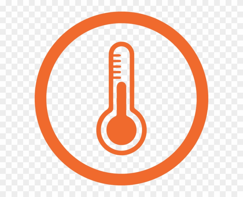 Heat, Sensor, Temperature, Text, Orange Png Image With - Icon ...