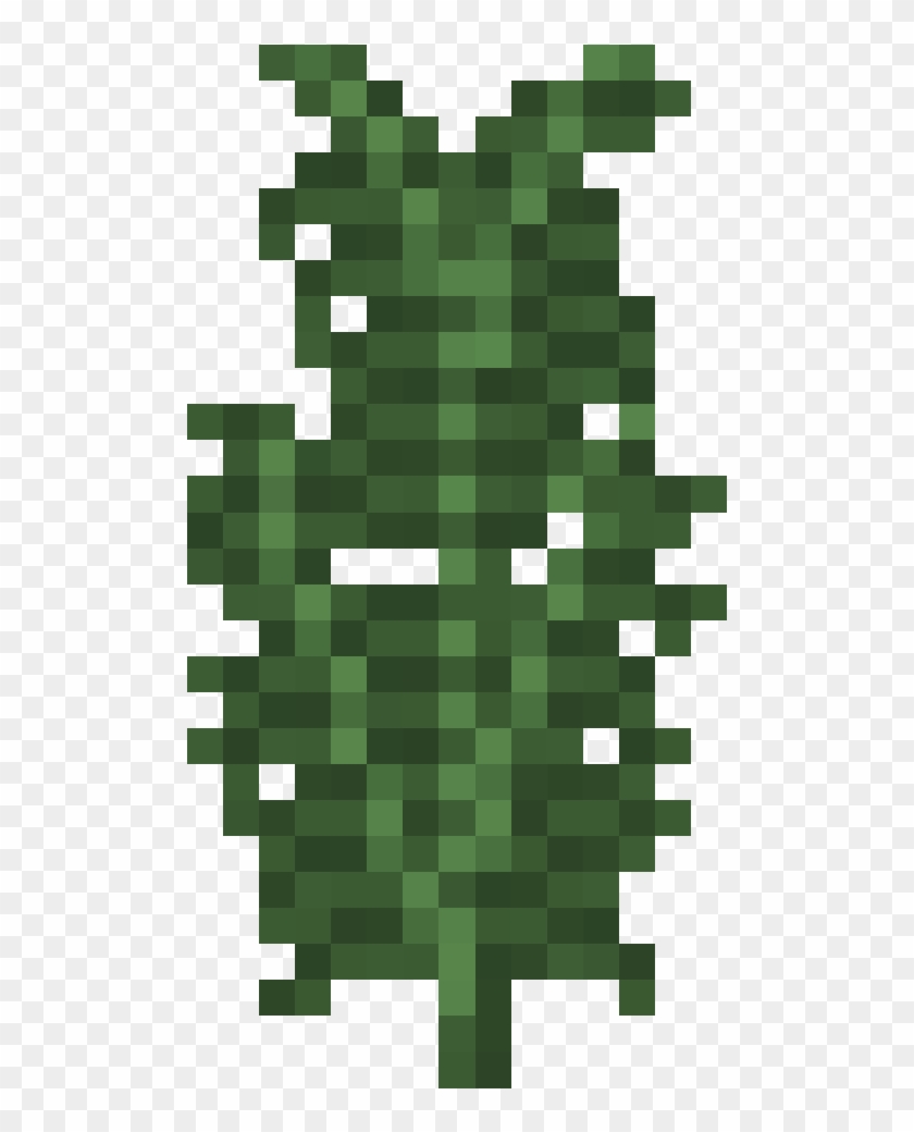 Minecraft Large Fern , Png Download - Папоротник Майнкрафт, Transparent ...