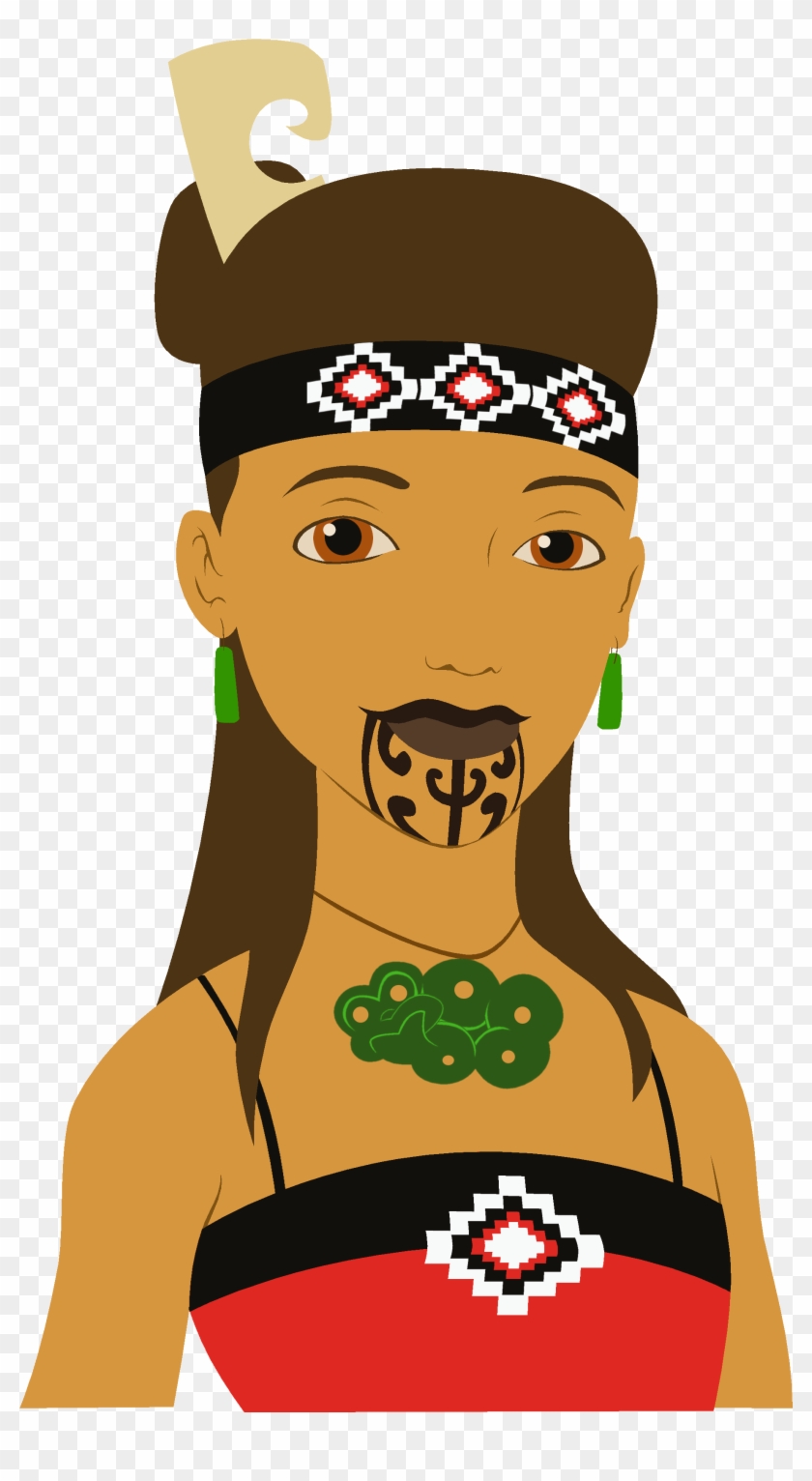 Clip Free Library Fern Clipart Maori - Te Reo Maori Cartoons, HD Png ...