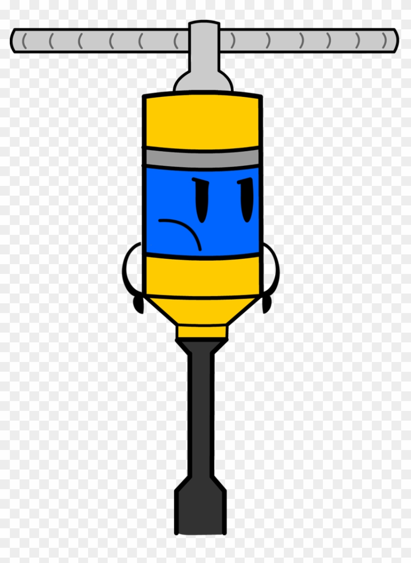 Jack Hammer Png Pic - Jackhammer Bfdi, Transparent Png - 850x1125 ...