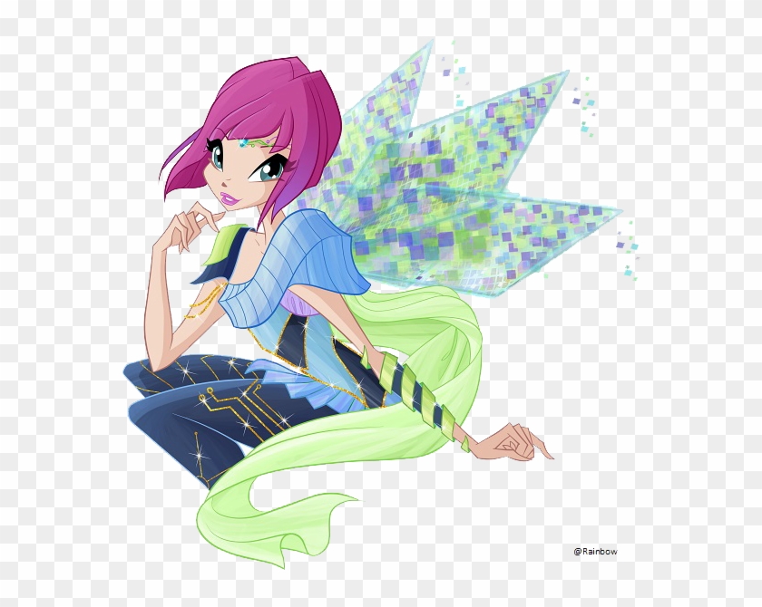 Tecna's Galleries - Winx Club Tecna Bloomix Png, Transparent Png ...