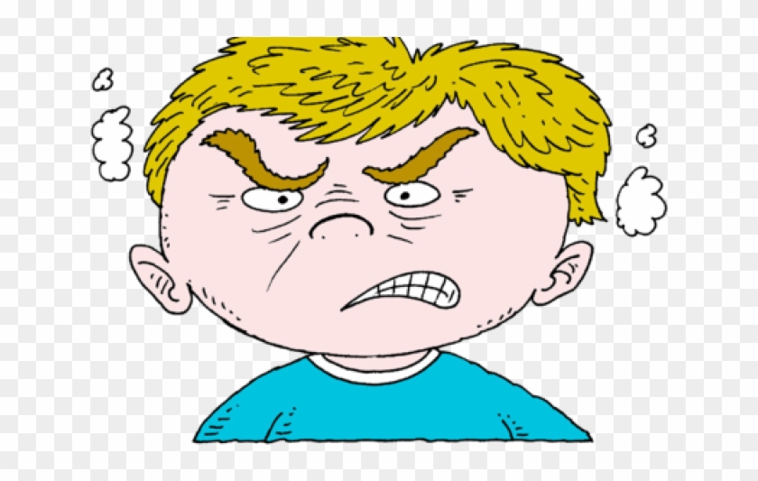 Angry Kid Face Clip Art