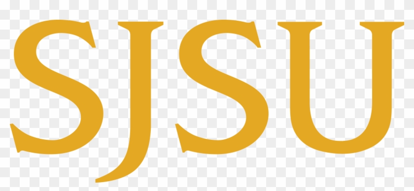 Sjsu Logo - Logo San Jose State University, HD Png Download - 2697x1118 ...