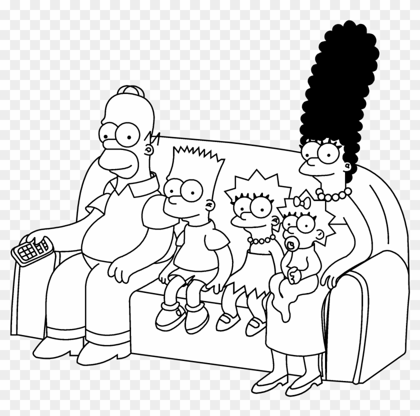 Lisa Simpson Tumblr Black And White